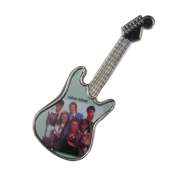 Unbranded | Jewelry | Duran Duran Vintage 98 Guitar Shaped Metal Pin ...